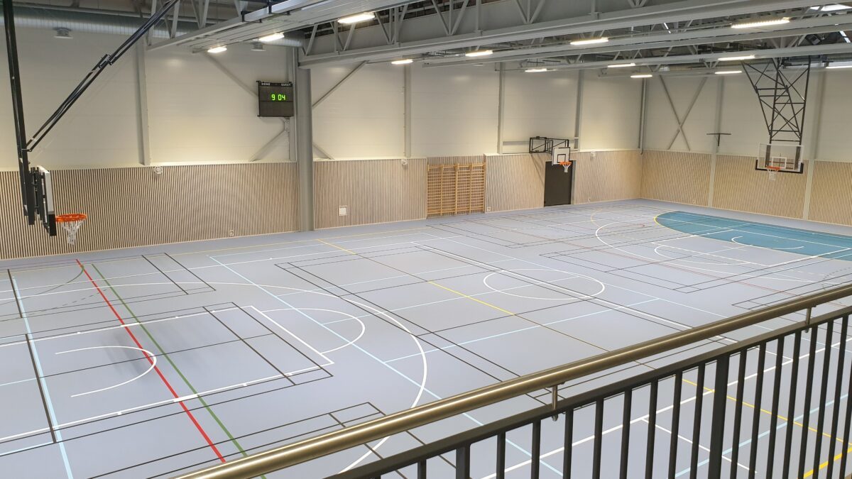 Linderud Flerbrukshall - Bygghuset